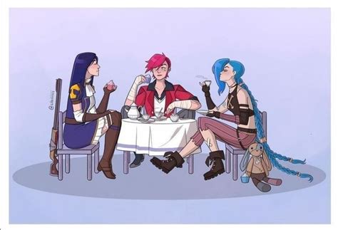 GalerÍa Arcane ت︎ 𒊹︎︎︎ Vi Jinx Caitlyn Lol League Of Legends