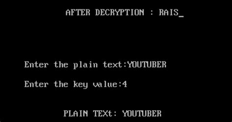caesar cipher in java encryption and decryption the images