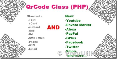 generate qr code in php with php qr code generator source code