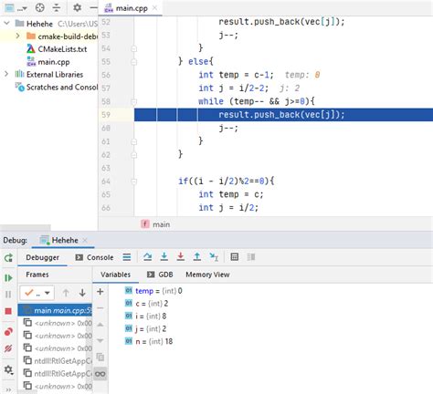i want skip stl insight while i m debugging in clion is there any way