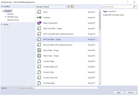 blazor learn entity framework core 5