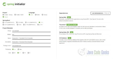 Spring Boot Thymeleaf Crud Example Java Code Geeks