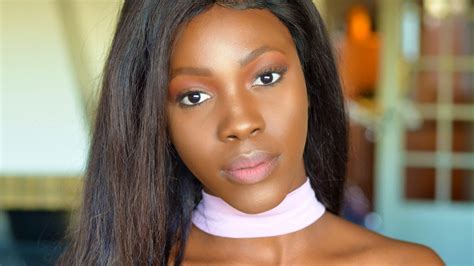 no makeup makeup tutorial everyday makeup for black