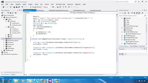 asp c vb jquery javascript gridview sql