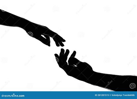 Reaching Touching Hands Reach Hand Sensual Touch Fingers Two Hands