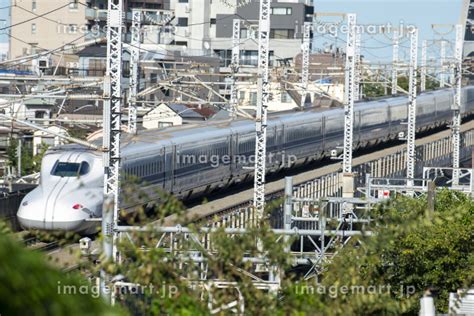 東海道山陽新幹線 N700aの写真素材 [229647031] イメージマート