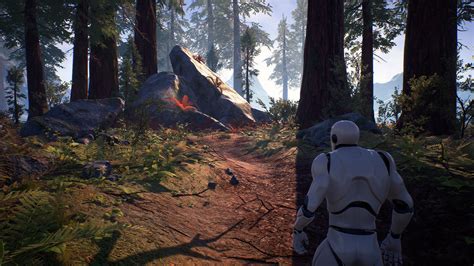 3d model unreal engine 4 forest starter pack vr ar low poly