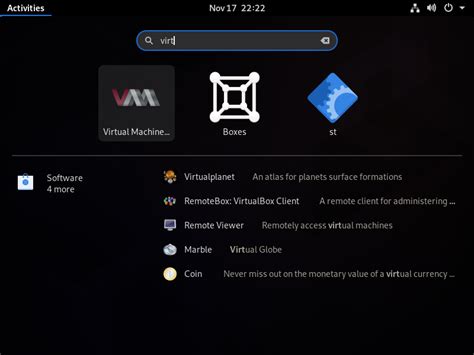 fedora 31 kvm create virtual machine gui server world