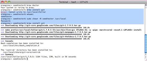 how to install xcode homebrew git rvm ruby and rails on