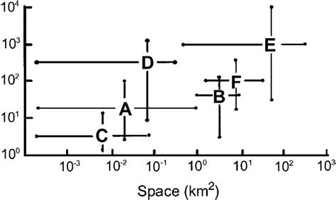 Illustration Of The Diversity Of Spatial And Temporal Scales