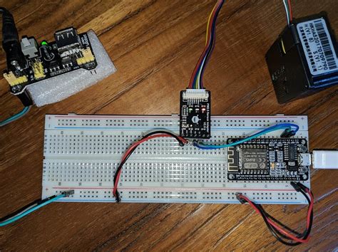 veml7700 lux sensor and esp8266 example using the arduino ide arduino