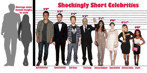 the most shockingly short celebrities