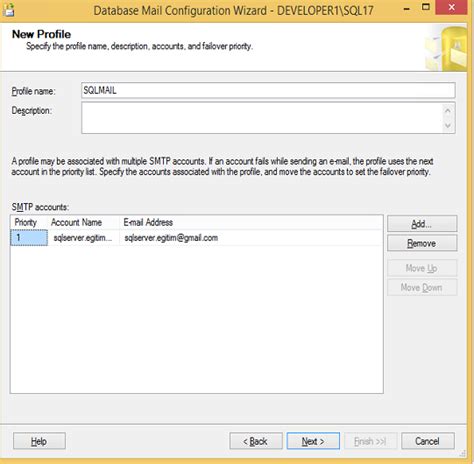 Sql Server Database Mail Ve Gmail Ile Kullanımı Çözümpark