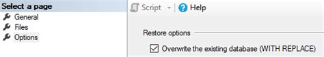 sql server restore database with different name fails the backup