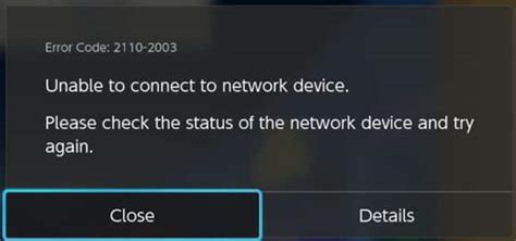 Cómo Reparar El Código De Error 2110 2003 De Nintendo Switch Boletín