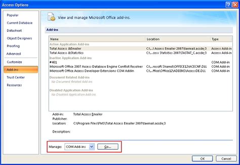 office tip microsoft office 2007 add ins may become disabled when