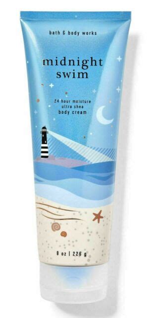 Bath And Body Works Midnight Swim Body Cream 8oz For Sale Online Ebay