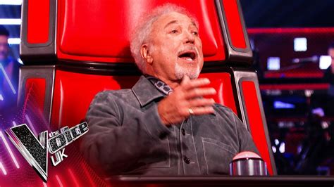 Watch Sir Tom Jones Sing With These Hands At The Voice Uk Auditions