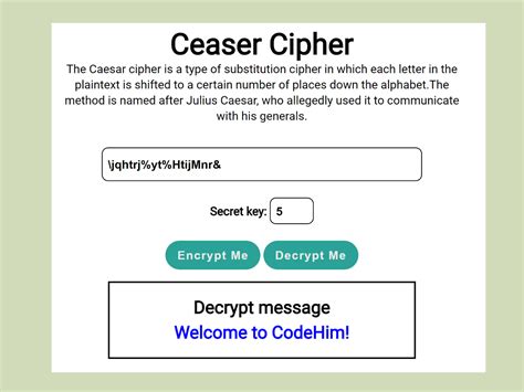 Encrypt And Decrypt In Javascript With Key — Codehim