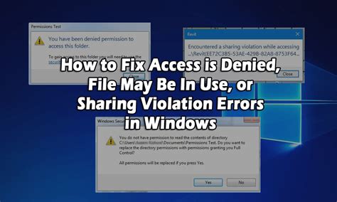 how do i fix you do not have permission to access this folder windows