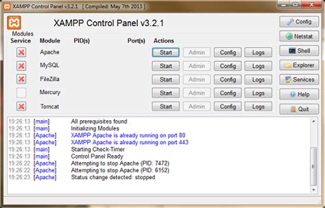 setting up a development environment for php and mysql