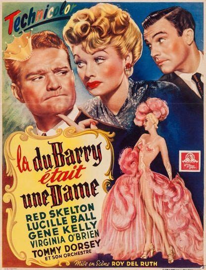 Dubarry Was A Lady Lucille Ball Gene Kelly Red Skelton