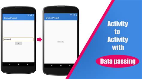 how to use intents and extras to pass data between activities android