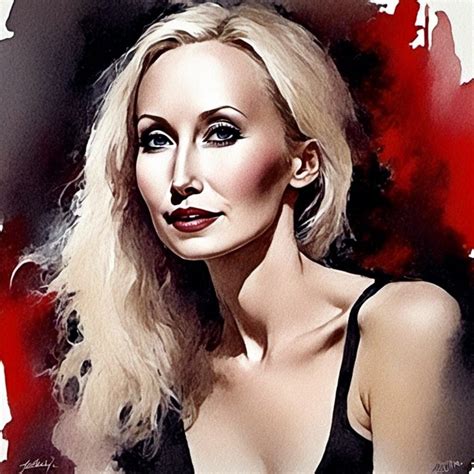 Mature Portrait Of Beautiful Danish Beauty Gothic Style Opened Zipper