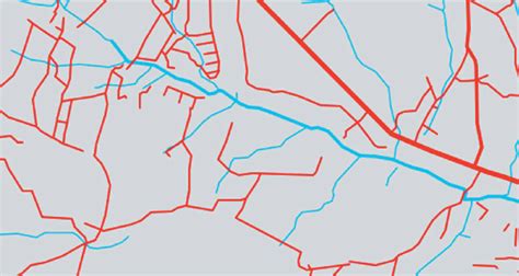 presentation of polylines on the interactive web map download