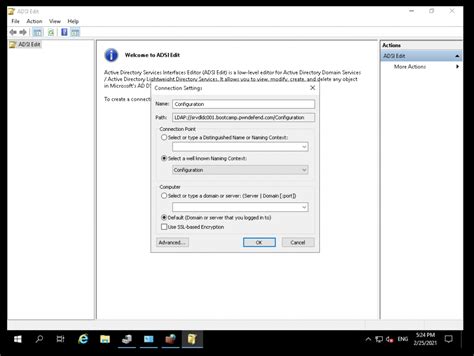 how to enable null bind on ldap with windows server 2019 pwndefend
