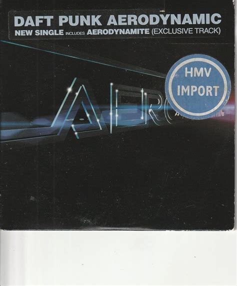 Cd Single Daft Punk Aerodynamic Daft Punk Muziek