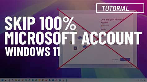 Windows 11 Set Up Installation Without Microsoft Account 3 Methods