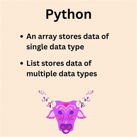 numpy array vs list what s the difference