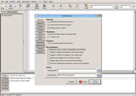 fast powerful geany editor offers ide features