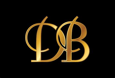Premium Vector Initial Letter D B Logo Design Vector Graphic