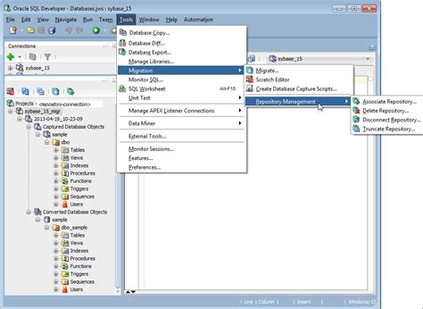 Sql Developer Migrating Third Party Databases