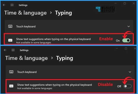 Different Methods To Enable Disable Text Suggestions In Windows 11 Htmd