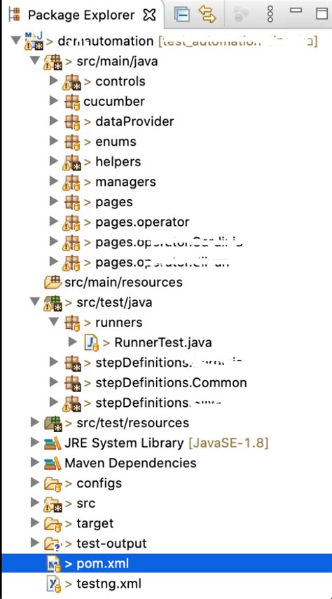 selenium getting no features found at classpath runners warning after
