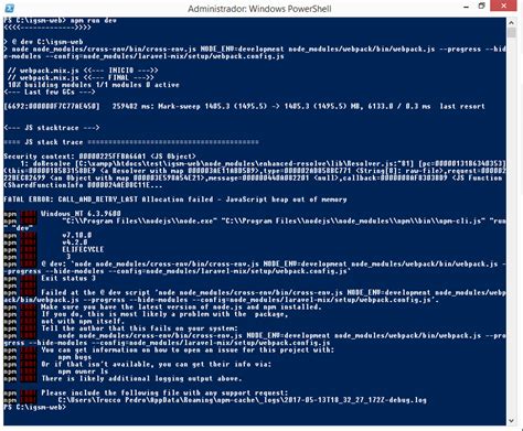 ask nodejs node js fatal error call and retry last allocation failed