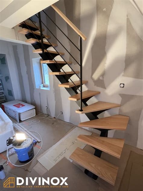 Escalier Limon Central Normandie