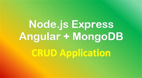 angular 8 mongodb example with node js express build crud app bezkoder