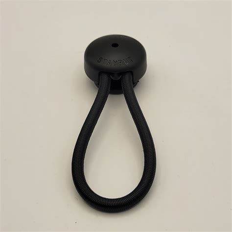 Stayput Shock Cord Clip Black 10 Pk Miami Corp