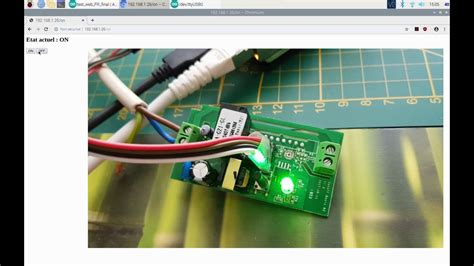test du module sonoff basic à base d esp8266 youtube
