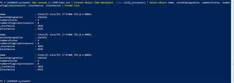 how to create csv file using powershell create info