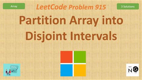 partition array into disjoint intervals leetcode 915 array