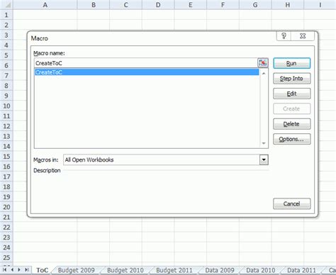 how to navigate quickly in a complex workbook using hyperlinks