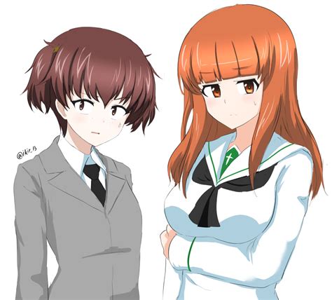 Safebooru 2girls Absurdres Aikir Jml5160 Alisa Girls Und Panzer