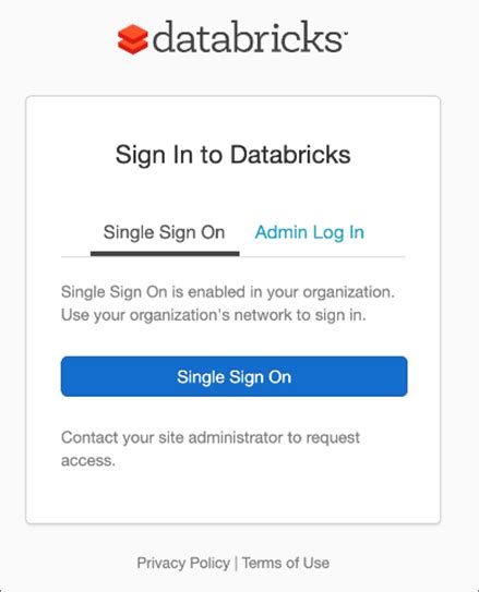 enabling aws single sign on sso service integration with databricks