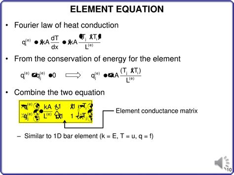 Ppt Chap 5 Finite Elements For Heat Transfer Problems Powerpoint
