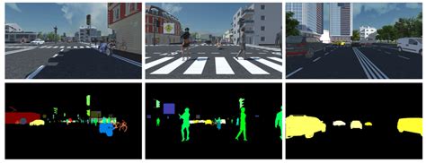 example images and corresponding instance level annotations obtained